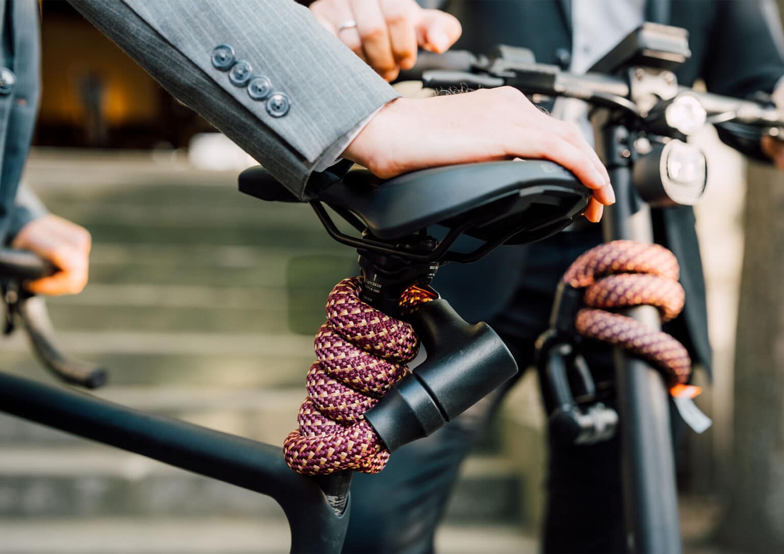 tex–lock orbit: Flexibles Seilschloss aus Textil